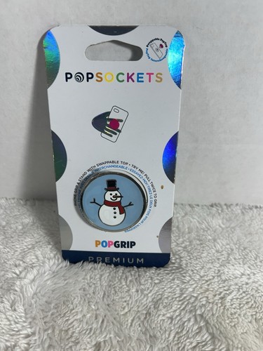 Popsockets Premium Enamel Metal Snowman Christmas Swap Top Popsocket ...