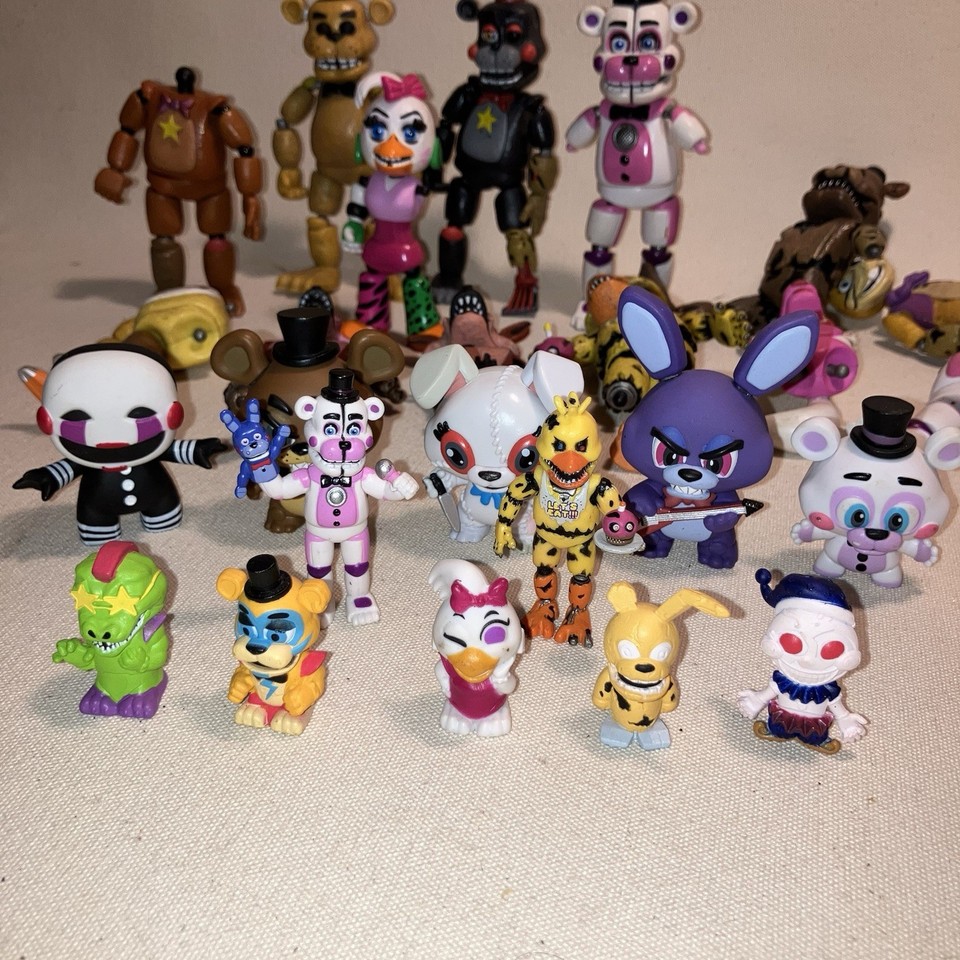 FNAF Five Nights At Freddy's Articulated Figures, Mini, Funko, Mixed ...