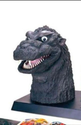 Godzilla Final Box Head Collectible - 50th Anniversary Display Base ...