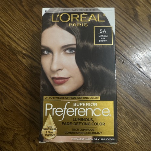 L'Oréal Paris - Superior Preference - Permanent Hair Color #5A Medium Ash Brown 71249253076| eBay