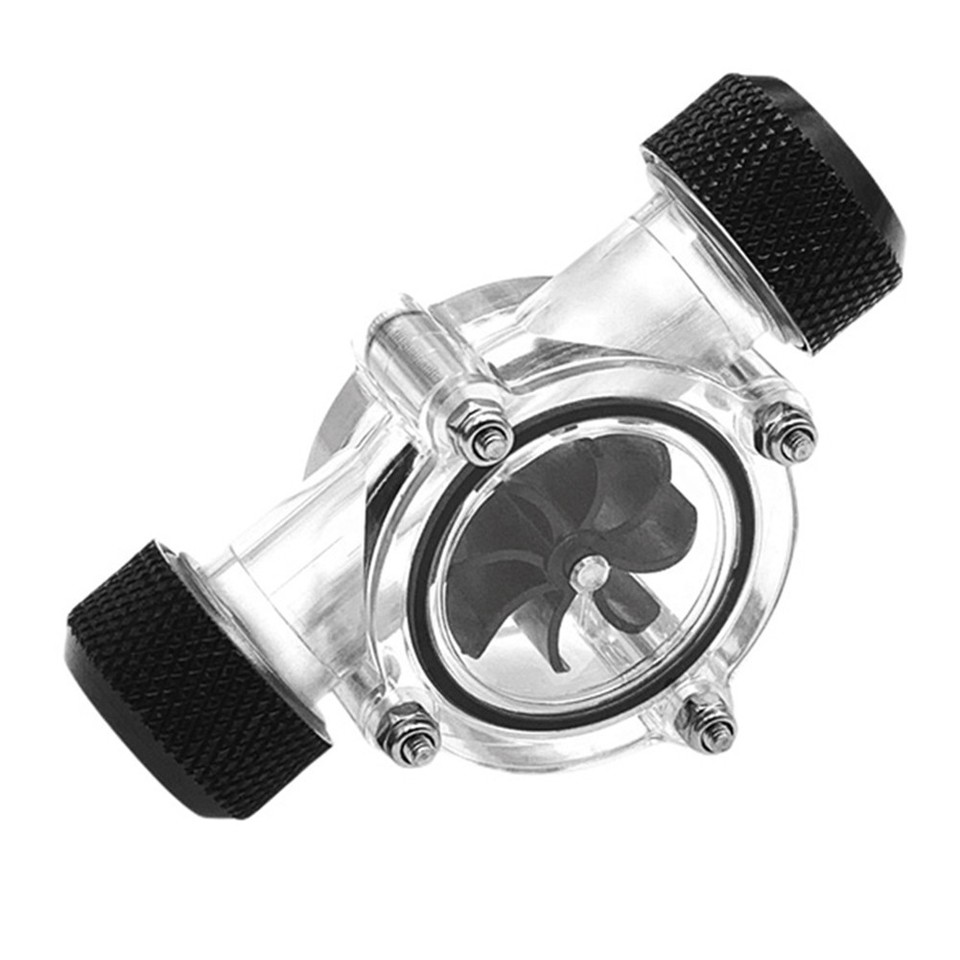 For PC Water Cooling Flow Meter with 8 Impeller for Optimal Performance ...