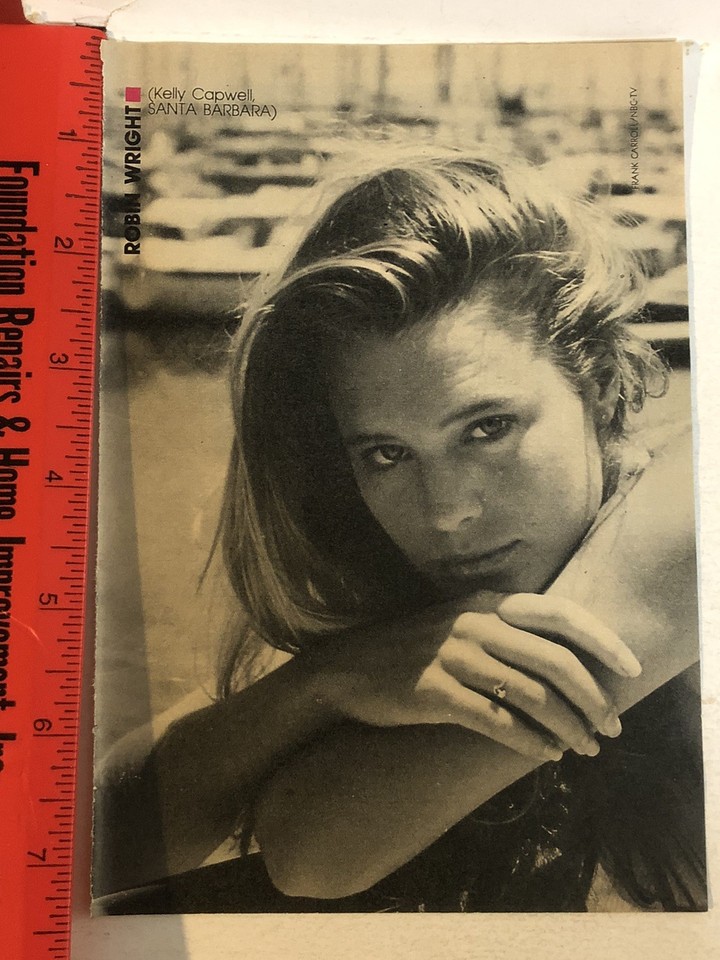 Robin Wright Santa Barbara Magazine Print Black And White Tpa13 | eBay