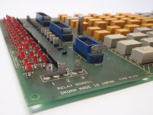 Okuma E4809-770-032-2 Relay Board1 TPB-H.VO | eBay