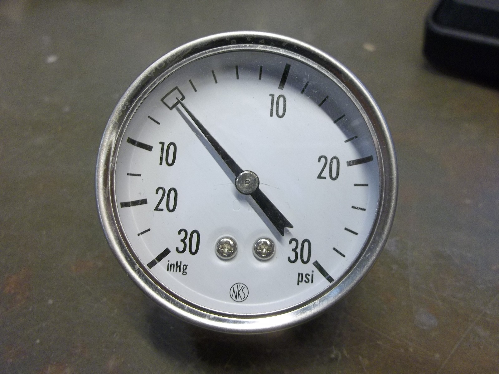NKS 30 IN HG -30 PSI PRESSURE GAUGE (DR3A3) | eBay
