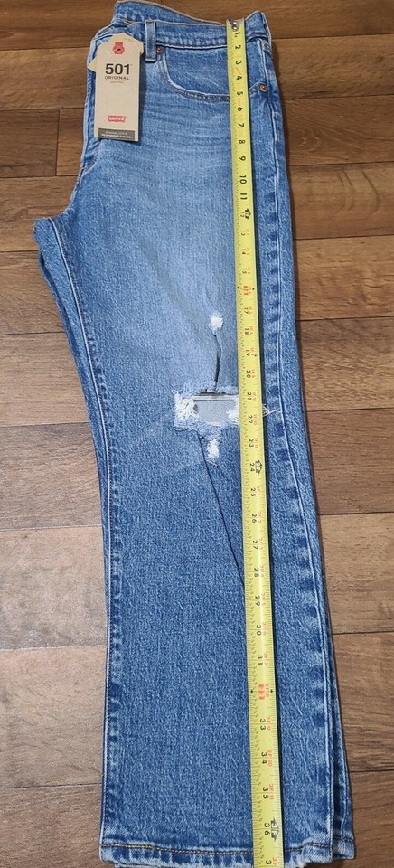 Levi's Women's 501 Crop Jeans Sz 32 | eBay
