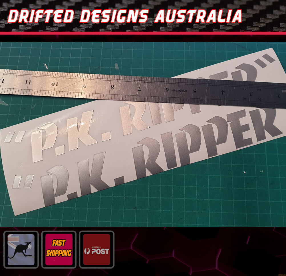 SE PK Ripper Style Frame Decals - Inc landing gear Fork Decal 10 ...