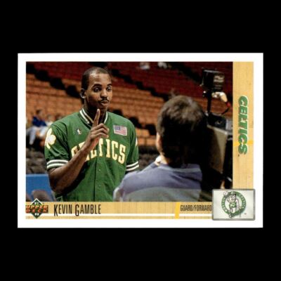Kevin Gamble 1991-92 Upper Deck Boston Celtics #170 R328T 97 | eBay