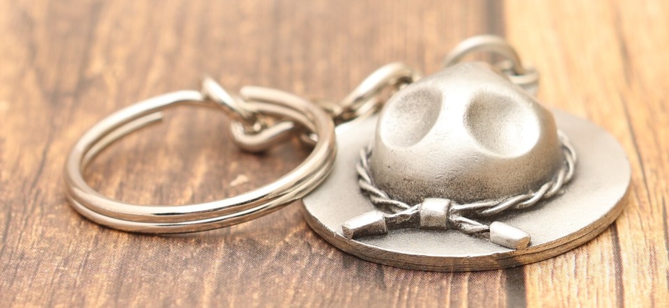 California Highway Patrol Campaign Cover Hat 3-D Key Chain CHP HTF ...