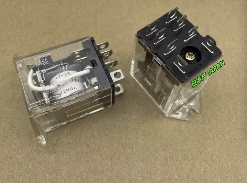 OMRON LY2F 12VDC Intermediate Relay 8 Pins x 1PC NEW | eBay