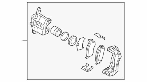 Genuine Kia Caliper Assembly 58130-1G000 | eBay
