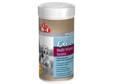 8 in 1 Excel Time Release Multi-vitamin Tabs for Adult Dogs 60ct for ...