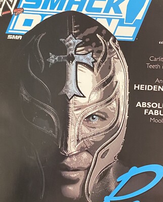 WWE Smackdown Magazine May 2005 REY MYSTERIO w/Divas Poster! | eBay