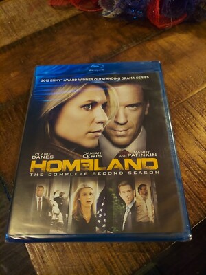 Homeland: The Complete Second Season (Blu-ray Disc, 2013, 3-Disc Set ...