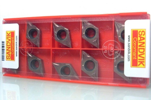 10X SANDVIK DCMT 11T308-MF 1115 REVERSIBLE CUTTING PLATES CARBIDE ...