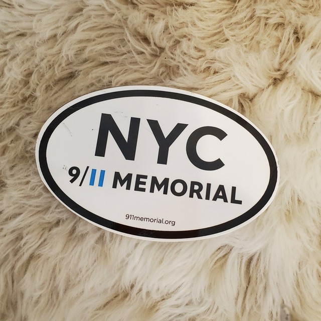Oval NYC 9/11 DECAL MEMORIAL Sticker Vinyl | eBay