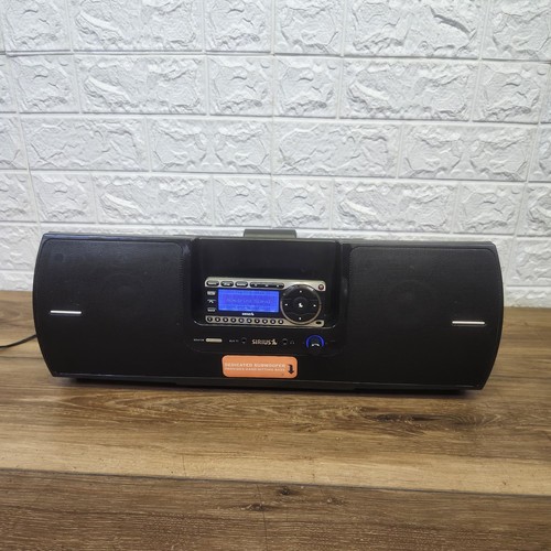 SIRIUS XM Radio Docking Station Boombox Model SUBX2 Tested! | eBay
