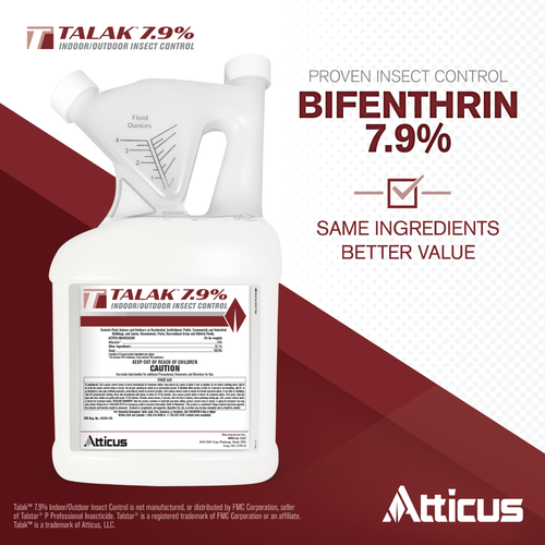 Talak 7.9% Indoor/Outdoor Insect Control - Bifenthrin Concentrate (1 ...