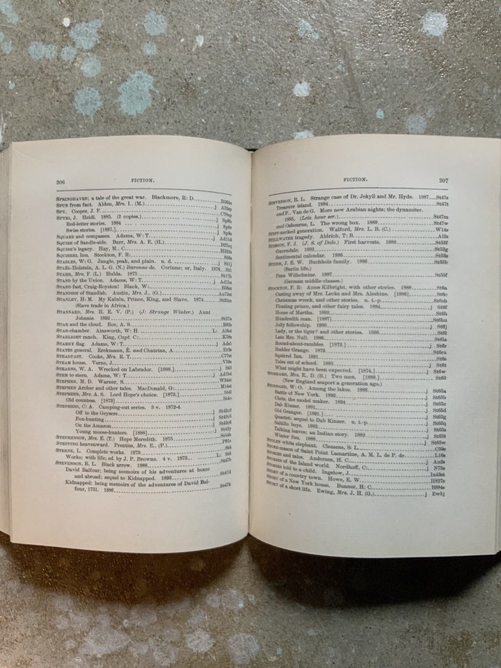 CATALOGUE OF THE FREE PUBLIC LIBRARY OF COLDWATER MICHIGAN 1st 1896 ...