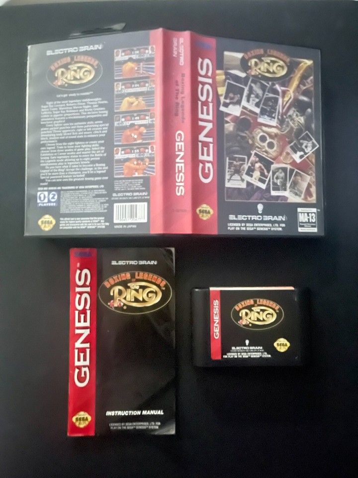 Sega Genesis Video Games You Choose From Drop Down Menu Complete In Box ...