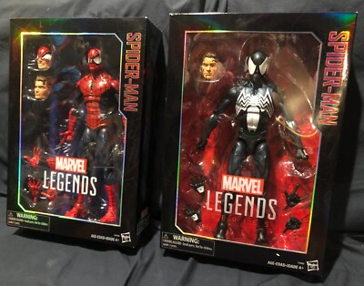 Hasbro 'Marvel Legends' 12 inch "Spider-Man & Symbiote Spider-Man"! New ...