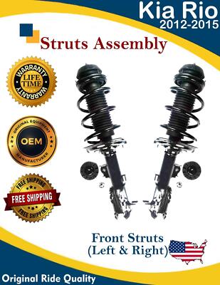 Premium Quality OE Specs Front Struts for Kia Rio 2012-2015 Lifetime ...