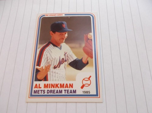SATURDAY NIGHT LIVE-1985 BILLY CRYSTAL BASEBALL CARD AS AL MINKMAN-SNL ...