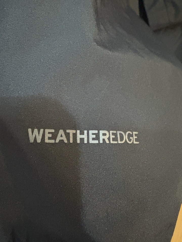 Eddie Bauer Weather Edge Rain Coat Jacket Hooded Mens Size Medium ...