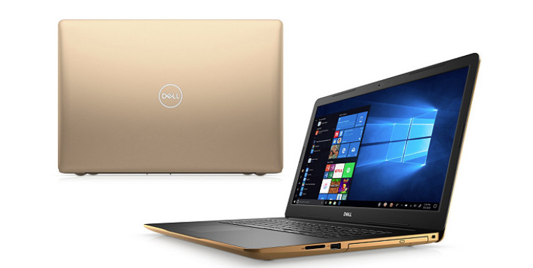 Dell Inspiron 3780 17" Laptop Intel 5405U 8GB 1TB Win10 Copper