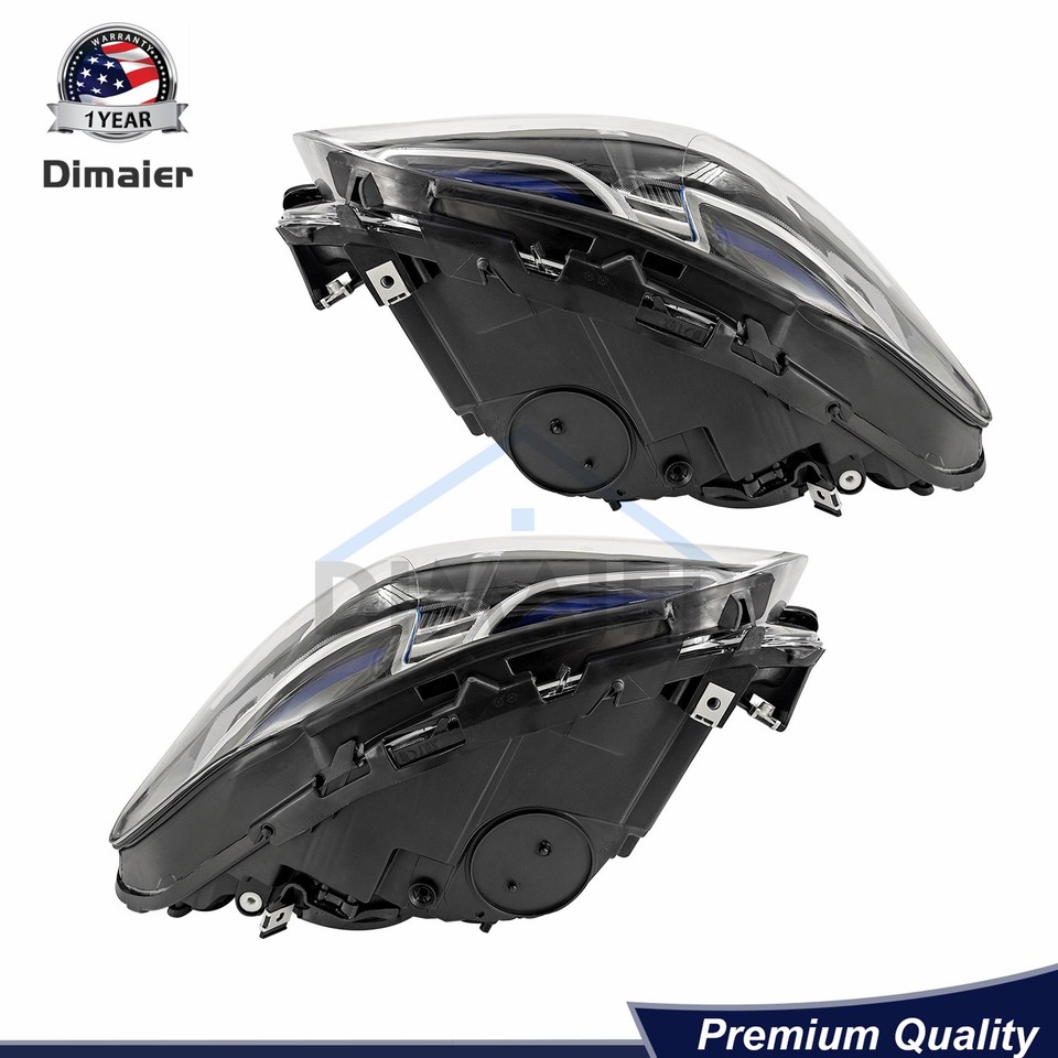 LED Headlights Assembly W/AFS For BMW 5 Series F10 F11 2010-2013 Xenon ...