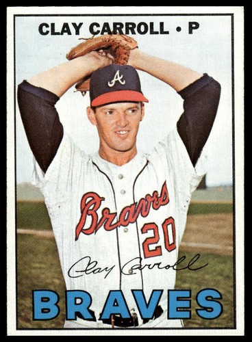 1967 Topps #219 Clay Carroll | eBay