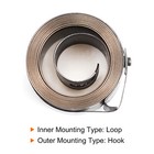 Drill Press Return Spring 46.5 x 30 x 0.7mm Quill Spring Feed Return ...