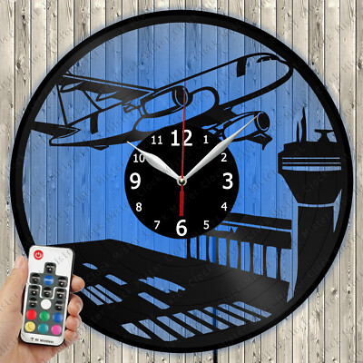LED Clock Avia LED Light Vinyl Record Wall Clock LED Walll Clock 1411 ...