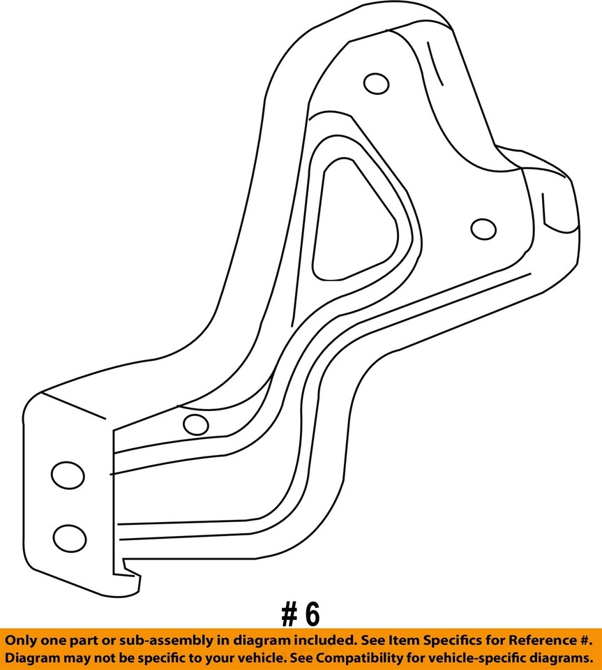 GM OEM 10-16 SRX Front Lamps Headlamp Components-Side Bracket 25982286 ...