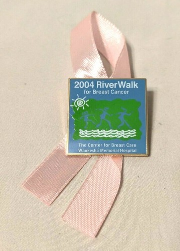 VTG 2004 RiverWalk for Breast Cancer Waukesha Hospital Lapel Pin ...