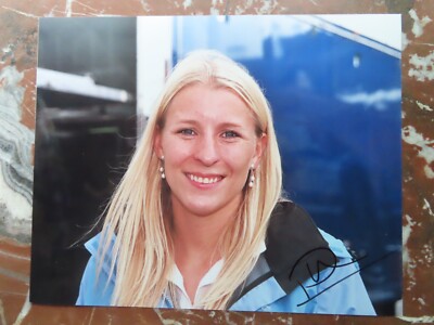 Signed Autographed 8 x 10 Photo Indy 500 Race Car Driver Pippa Mann ...