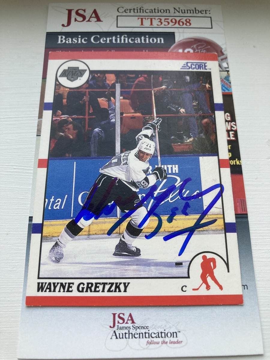 Wayne Gretzky Autograph Authentication