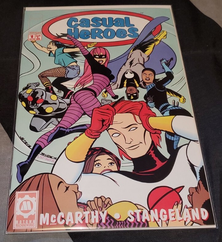 CASUAL HEROES #1 (IMAGE COMICS 1996) STEVE RUDE | eBay