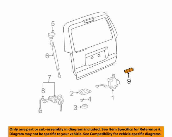 84840-35010 Toyota Switch assy, back door opener 8484035010, New ...