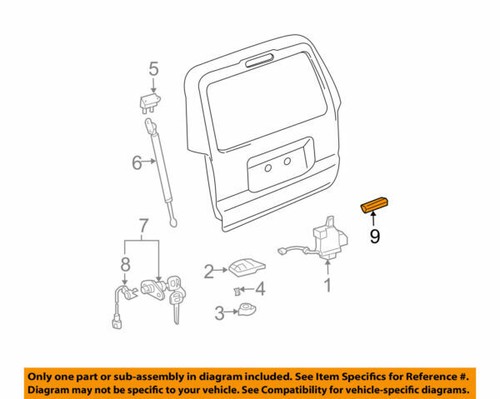 84840-35010 Toyota Switch assy, back door opener 8484035010, New ...