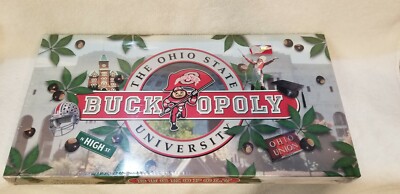 The Ohio State University Buckopoly Monopoly Board Game NIB | eBay