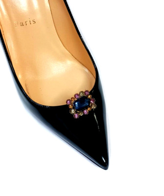 Small Shoe Clips, 2pcs, Shoe Accessories with Gem and Rhinestones | eBay