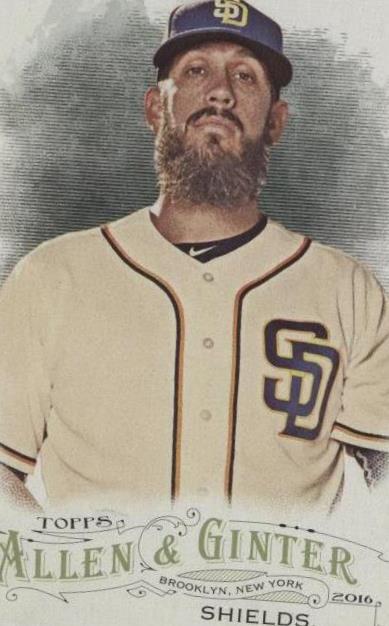 2016 Topps Allen & Ginter - James Shields #73 for sale online | eBay