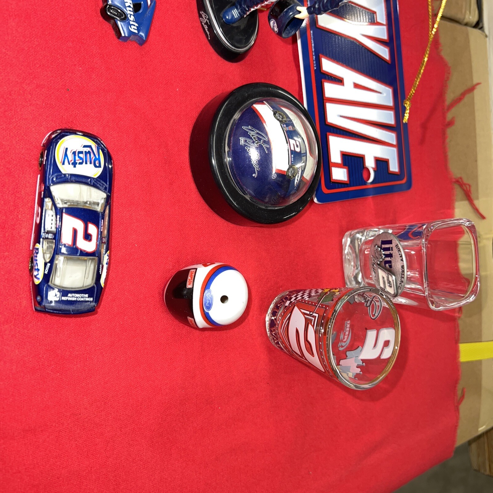 Lot of Rusty Wallace Souvenirs, Memorabilia, Collectibles - NASCAR | eBay