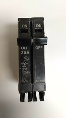 GE General Electric THQP230 Thin 30-Amp 2-Pole 120/240VAC Breaker ...
