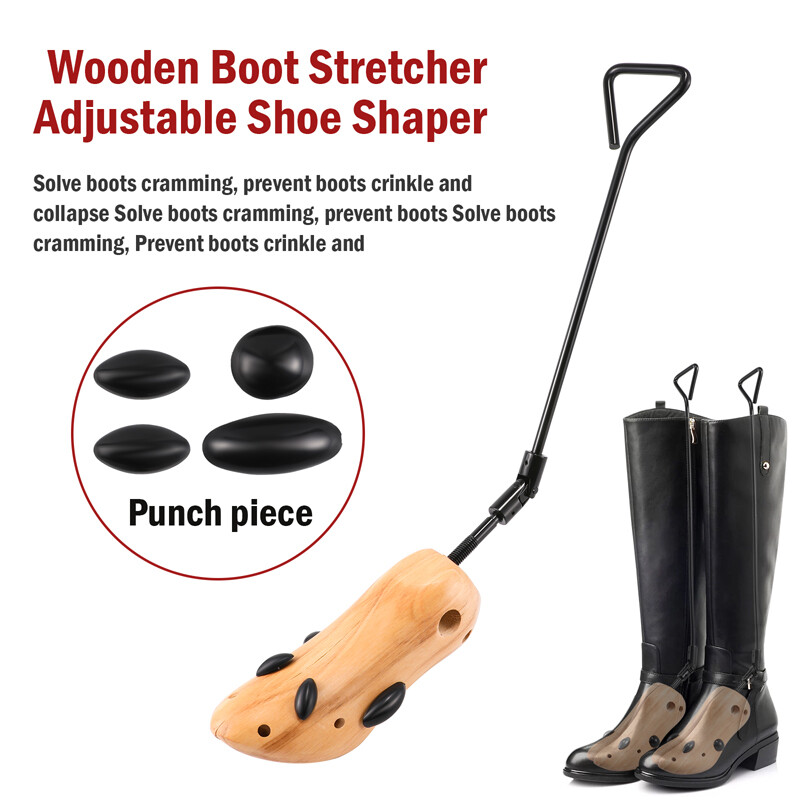 2-Way Wooden Adjustable Shoe Stretcher Expander Men Women Boot Shoes ...