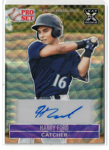 2021 Leaf Pro Set Metal PURPLE Wave RC AUTO Harry Ford! Rookie ...