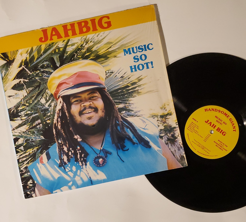 Jah Big Music So Hot! 1986 Vinyl LP Record Hot Jahbig Roots Dub Reggae ...