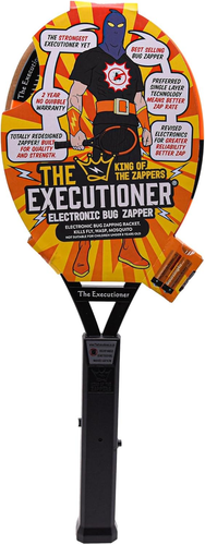 The Executioner Fly Killer Mosquito Swatter Racket Wasp Bug Zapper ...