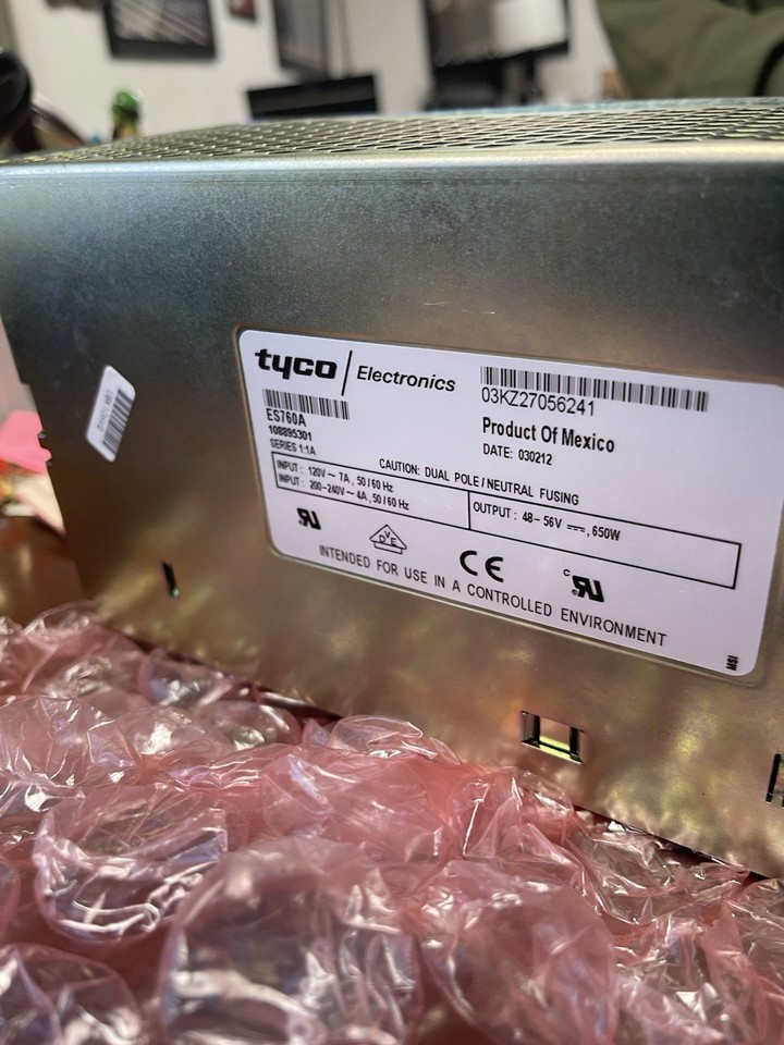 BRAND NEW Alcatel TYCO YUKON RECTIFIER ES760A *FREE PRIORITY SHIPPING ...