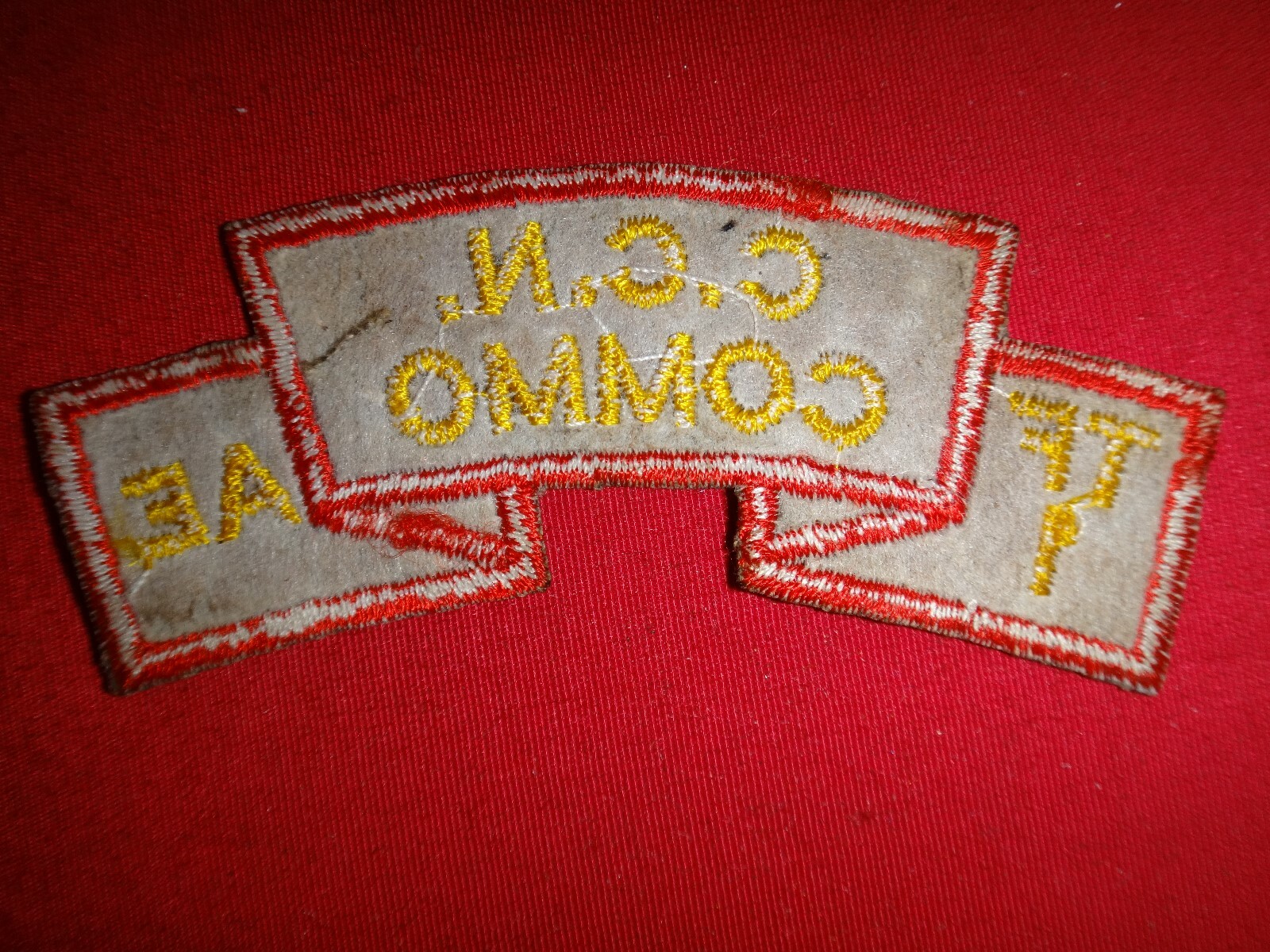 US Army Task Force 1 Advisory Element CCN COMMO Vietnam War Patch ...